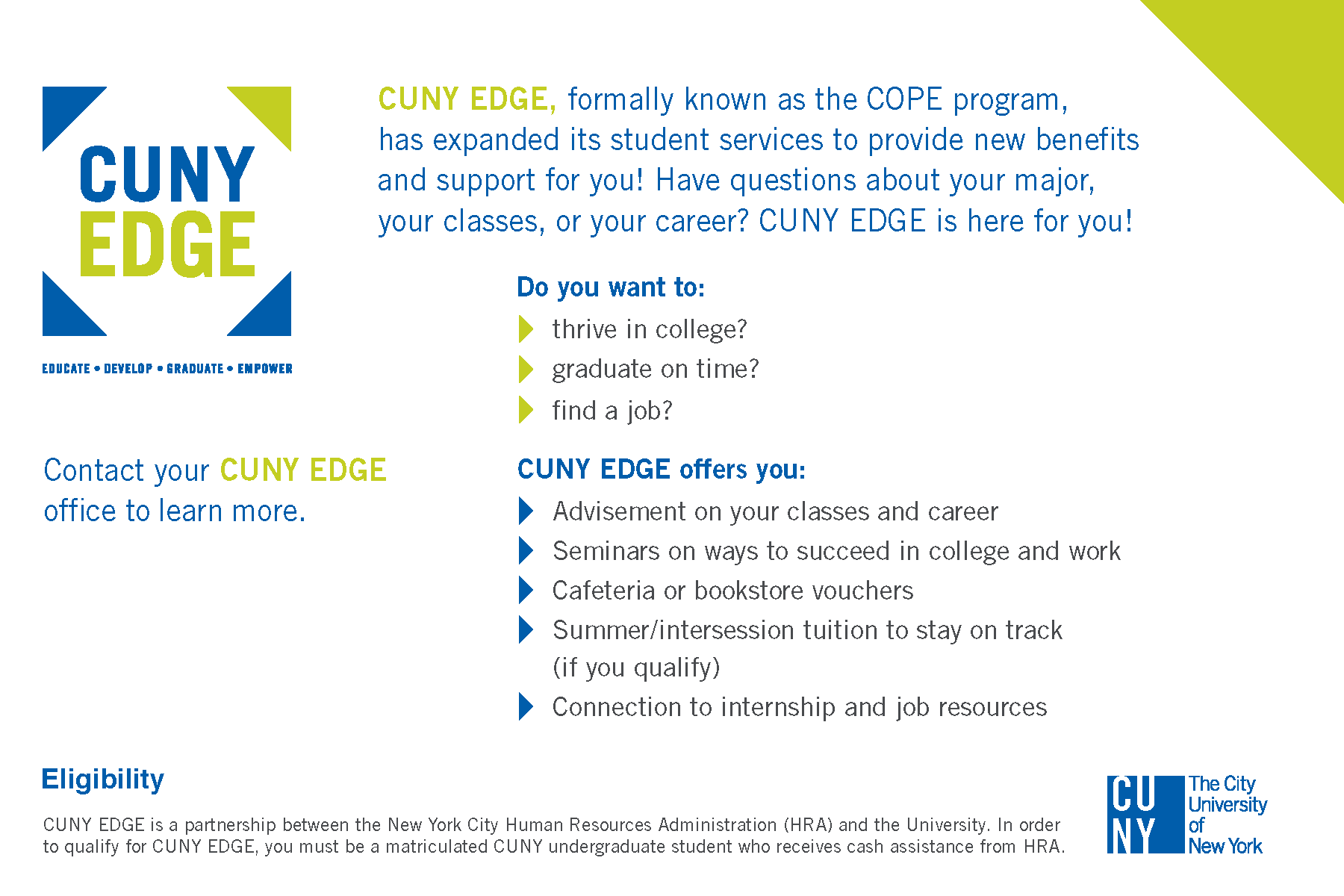 Perks | The City College of New York