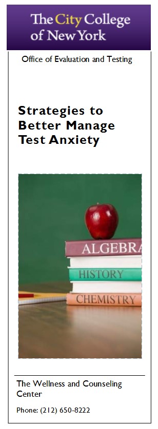 Strategies To Better Manage Test Anxiety | The City College of New York