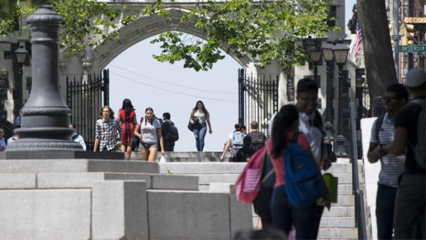 CCNY's students on campus | The City College of New York