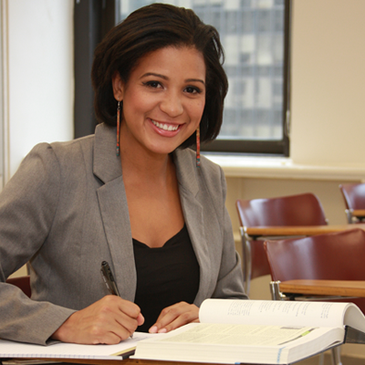 CCNY Student in classroom | The City College of New York