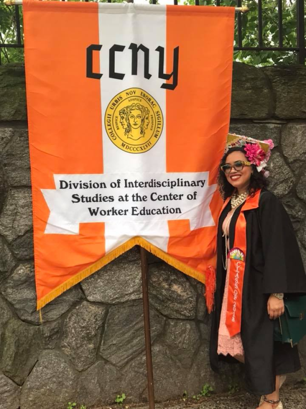 Student at CWE Banner | The City College of New York