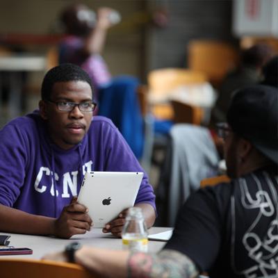 Students in NAC Cafeteria | The City College of New York