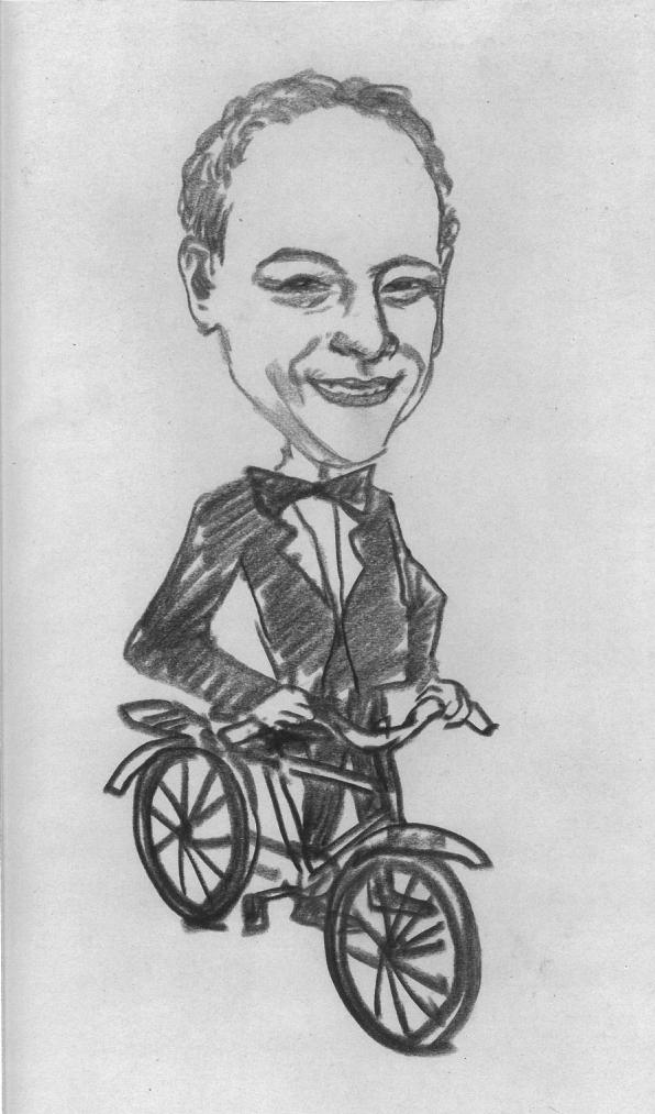David Rumschitzki Caricature - 2024 | The City College of New York